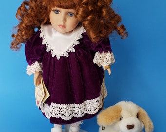 Musical Porcelain Doll - Etsy
