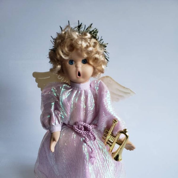 Angel Porcelain Doll - Etsy