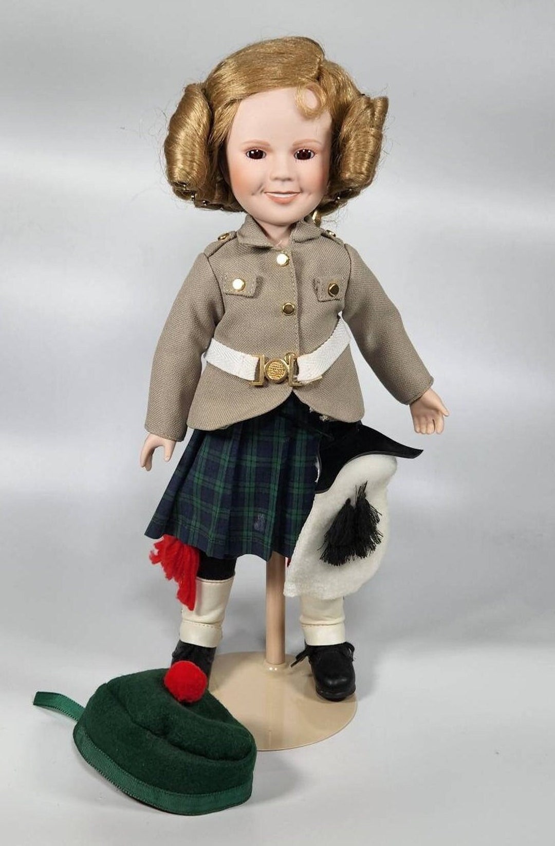 Shirley Temple wee Willie Winkie Danbury Mint - Etsy