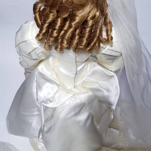 The Princess Sarah Bride Porcelain Doll, Fine Bisque Porcelain Doll ...