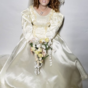 The Princess Sarah Bride Porcelain Doll, Fine Bisque Porcelain Doll ...