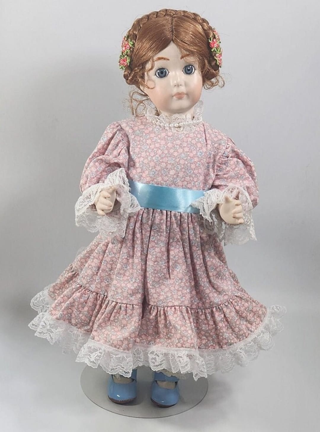 Antique Reproduction Doll, Porcelain Doll, Heirloom Doll, Collectible ...