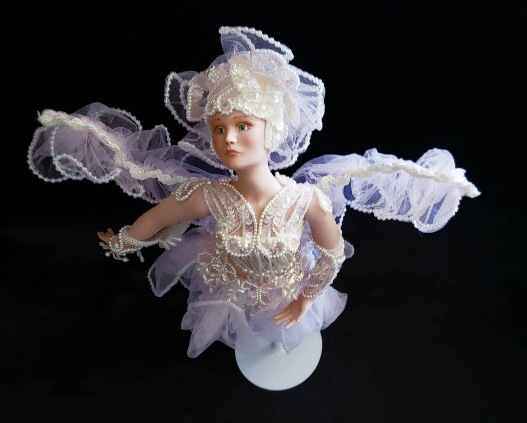Patricia Rose and Rustie Porcelain Doll Collectible Doll, Pink ...