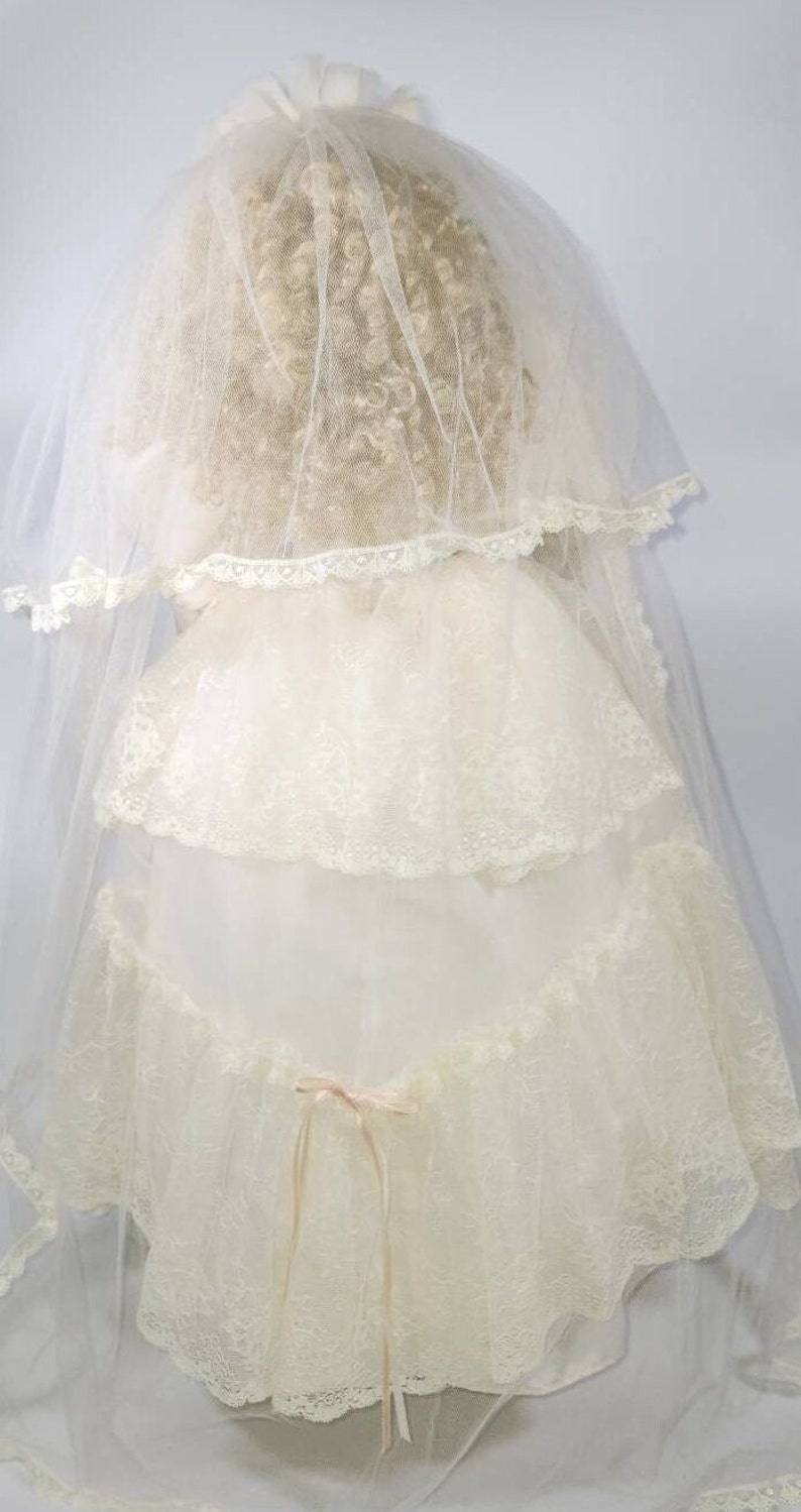 Extra Large Porcelain Doll, Genuine Fine Porcelain Bride Doll, Heirloom ...