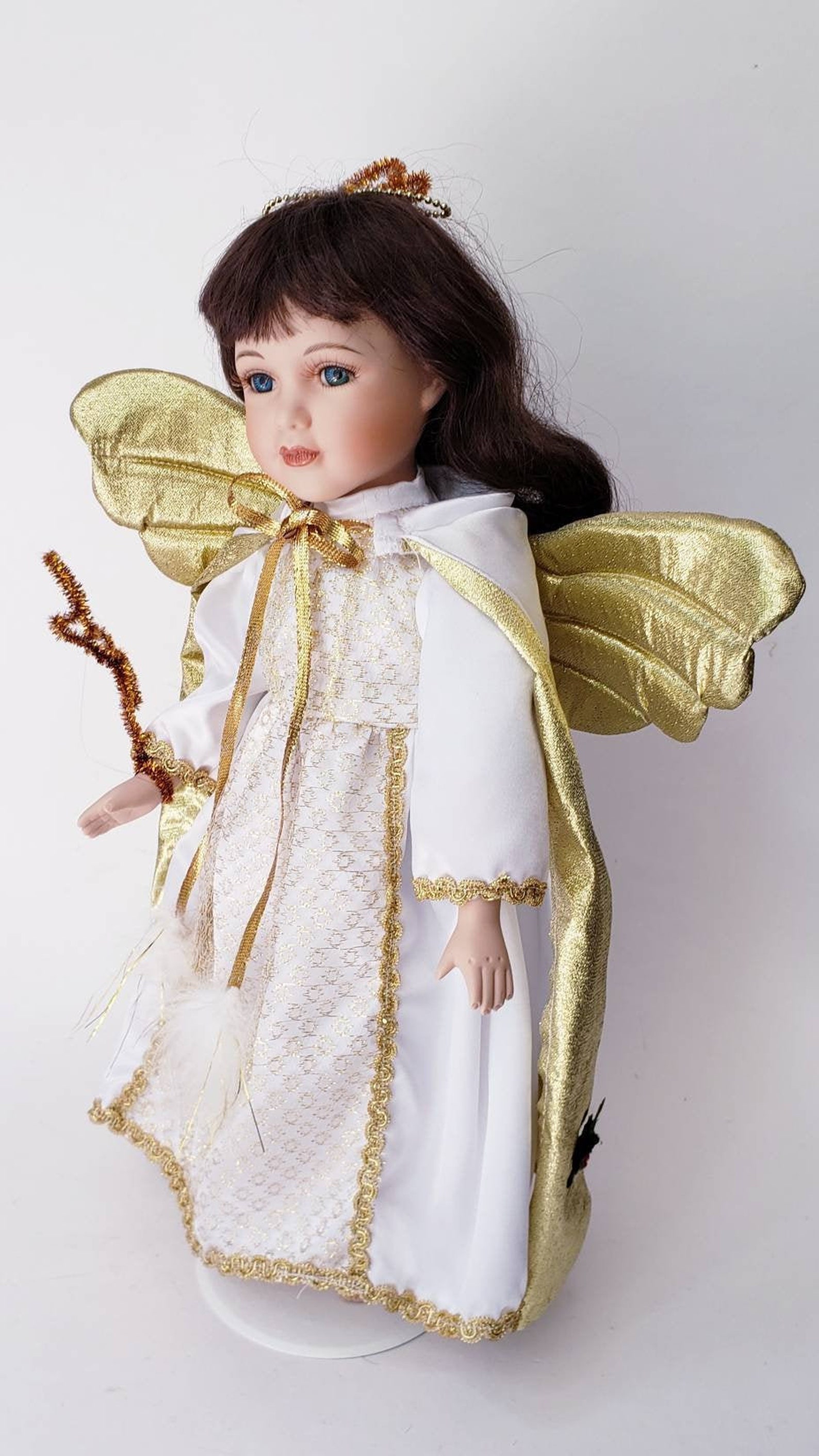 Genuine Fine Porcelain Angel Doll Fine Bisque Doll Limited | Etsy