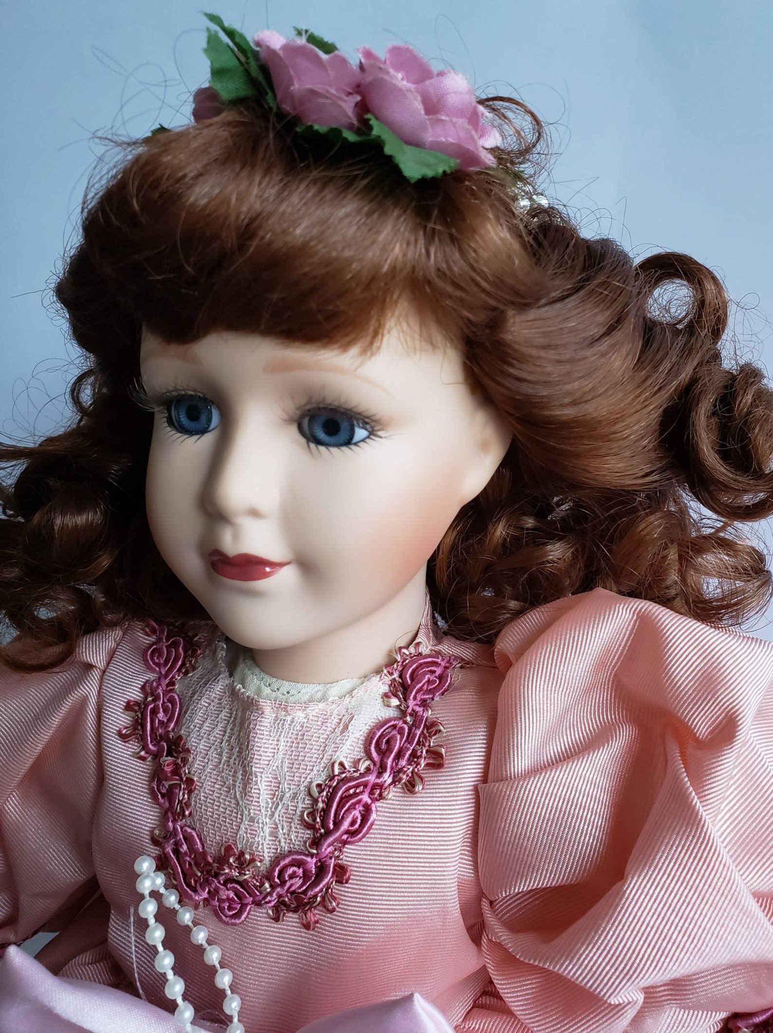 Genuine Porcelain Doll Victorian Porcelain Doll Genuine Fine | Etsy