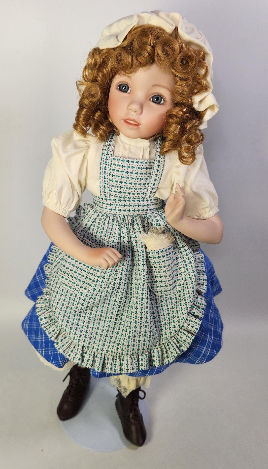 Dianna Effner Fine Porcelain Doll Curly Locks Mother Goose Collection ...