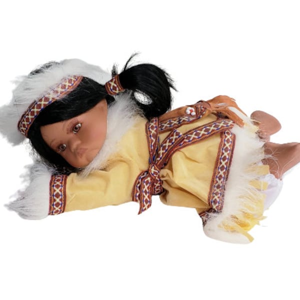 Native American Porcelain Baby Dolls - Etsy