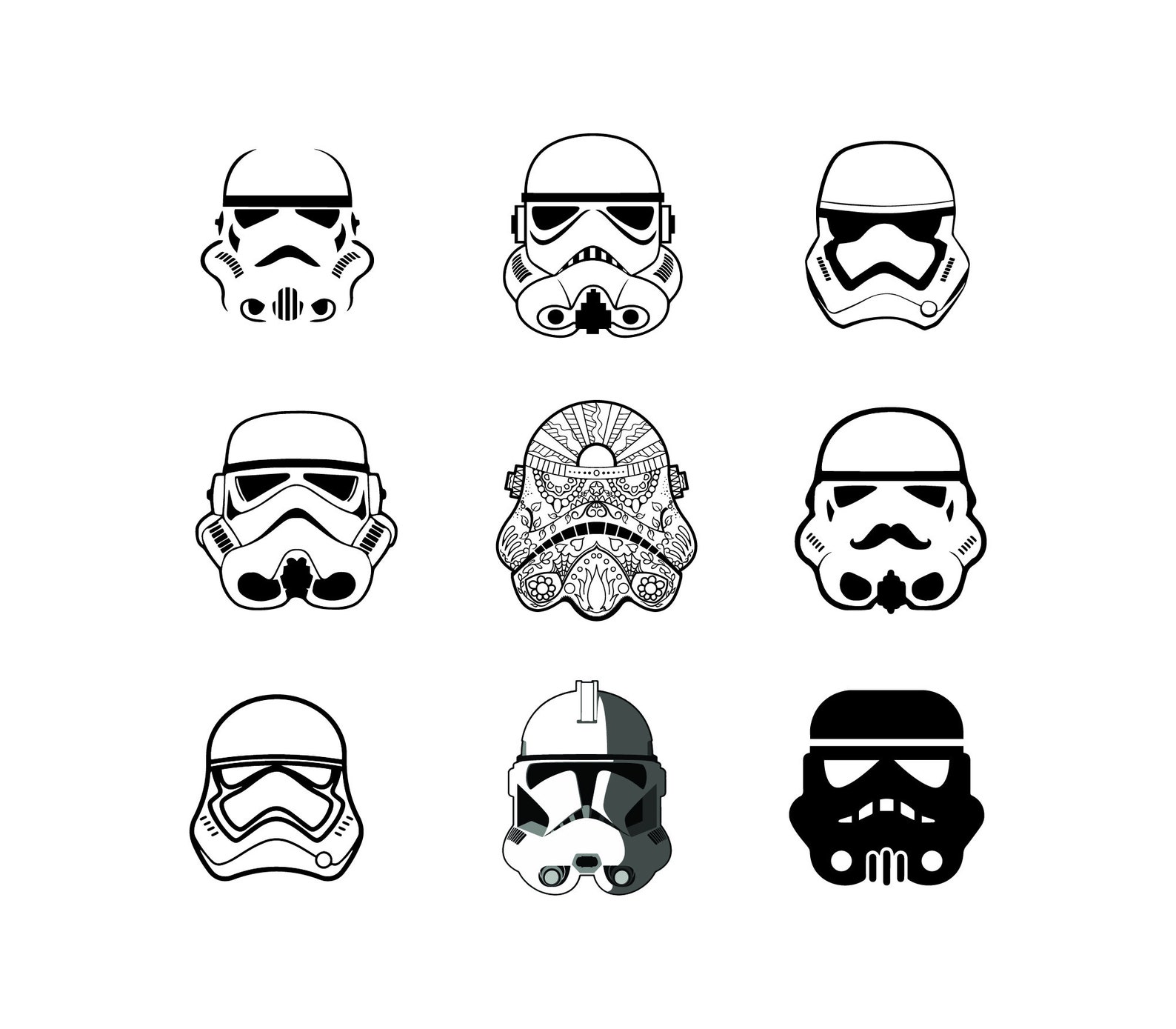 Storm Trooper svg Star War svg Storm Trooper clipart - Etsy México