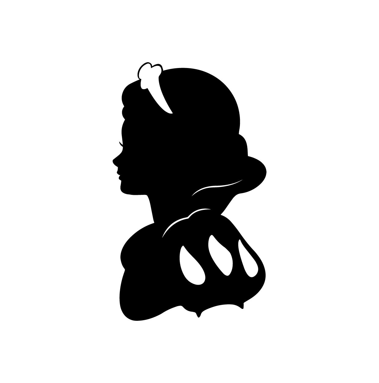 Snow White And The Seven Dwarfs Silhouette