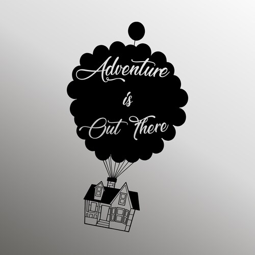 UP Svg Adventure is Out There Cut File Clipart Carl | Etsy