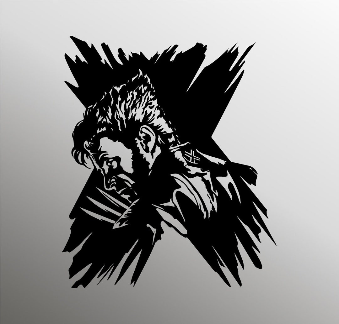 Wolverine Svg, Logan Svg, Wolverine Silhouette, X-men Svg, Superhero ...