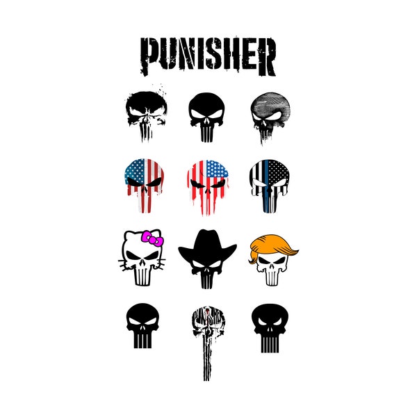 Trump Punisher Skull - Etsy