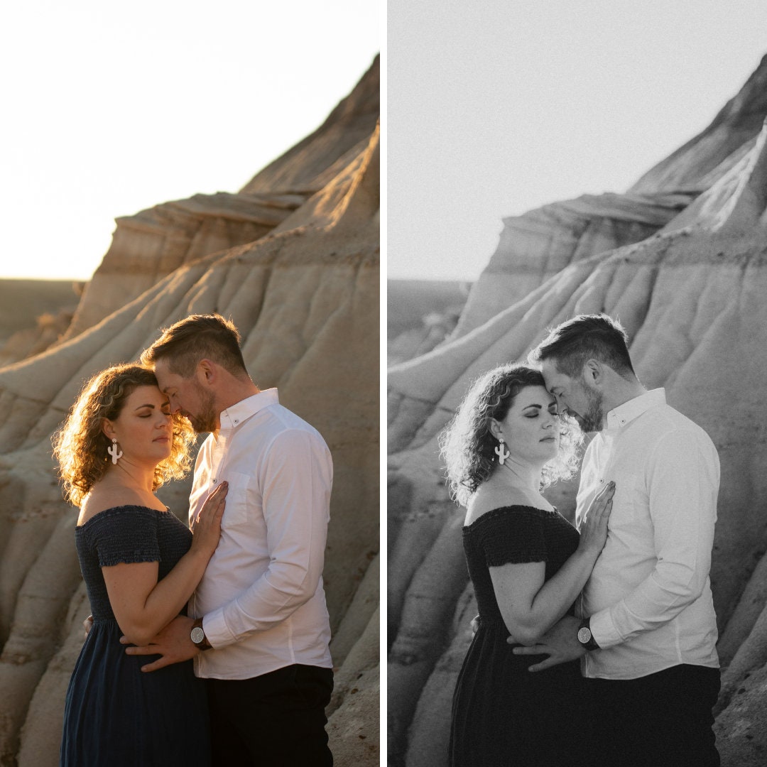 Black + White Lightroom Presets | Timeless, Moody & Film-inspired Photo ...