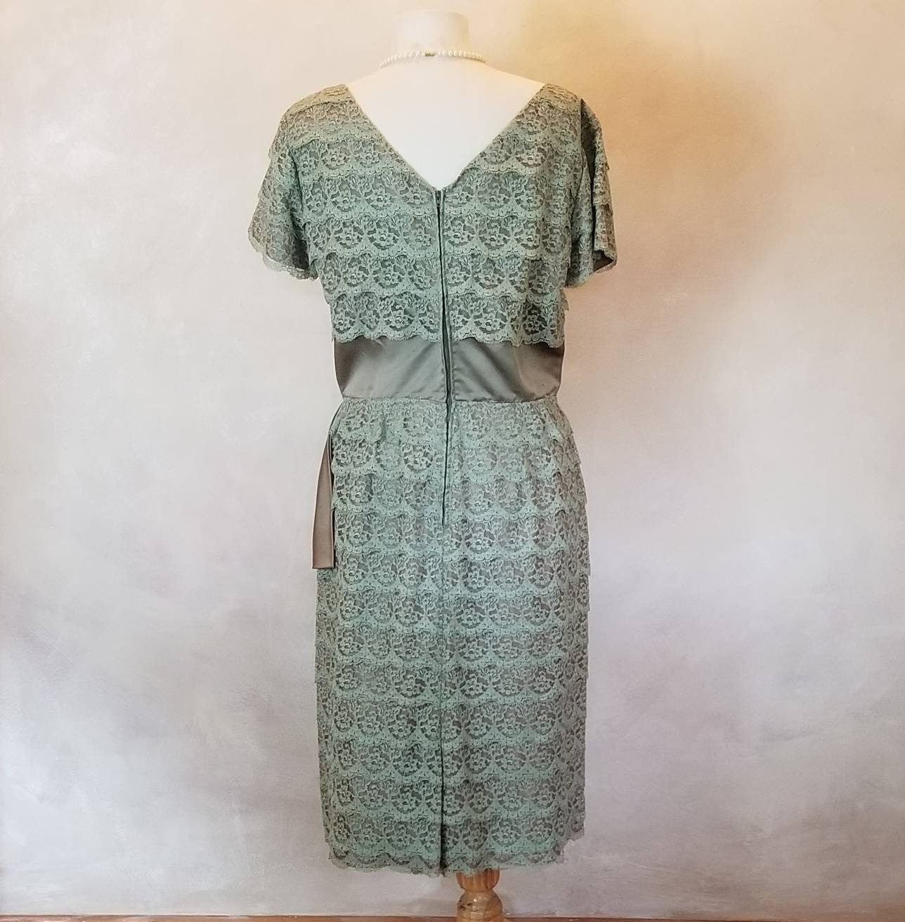 Vintage 1950 Dinner Cocktail Dress XL - Etsy
