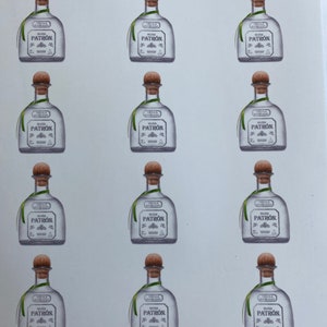 Patron Edible Images, Patron Cupcake Toppers, Patron Cake, Patron - Etsy