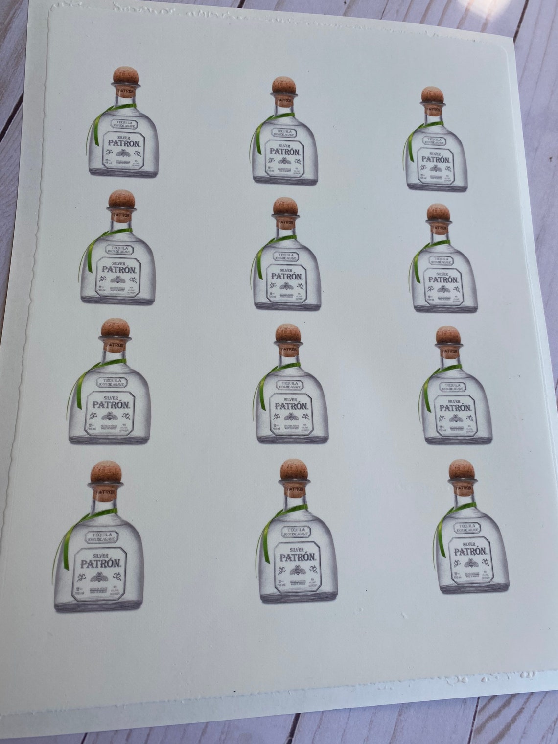 Patron Edible Images, Patron Cupcake Toppers, Patron Cake, Patron - Etsy