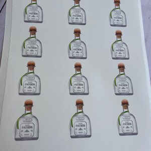 Patron Edible Images, Patron Cupcake Toppers, Patron Cake, Patron - Etsy