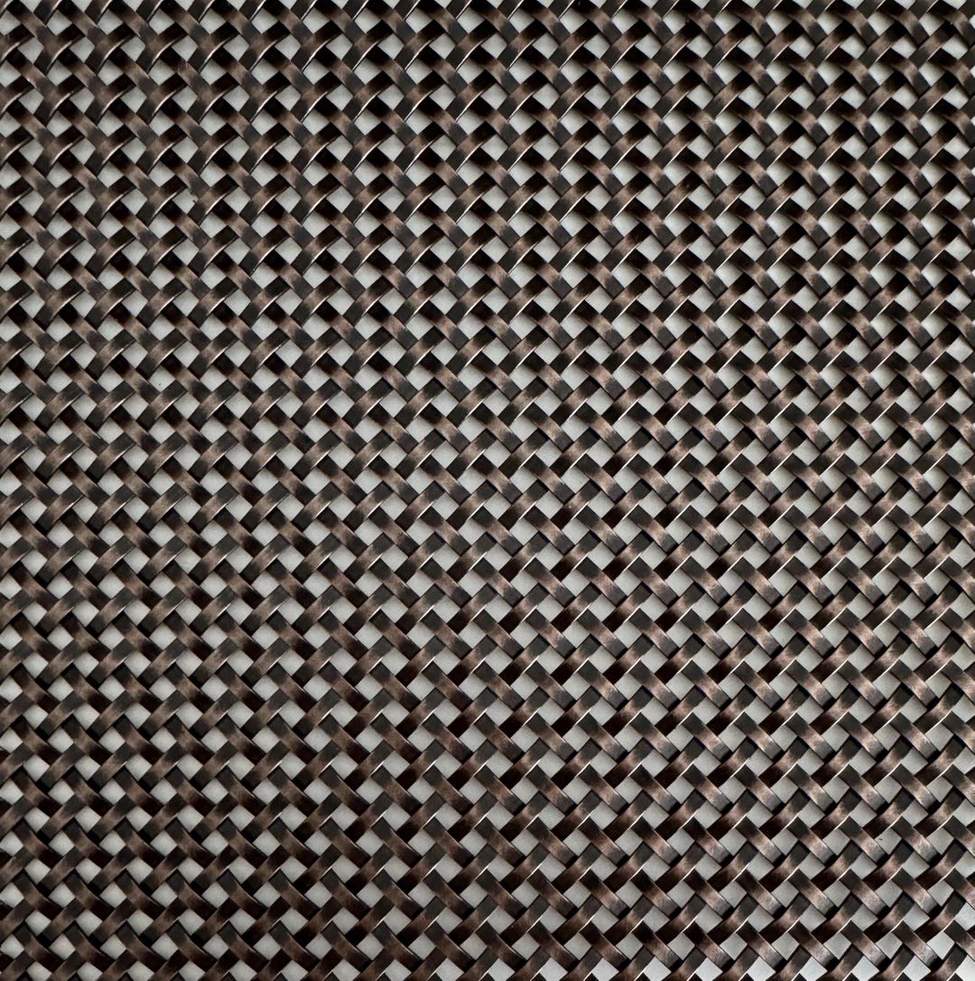Wire Mesh Antique Bronze Finished Architectural Woven Furniture and ...