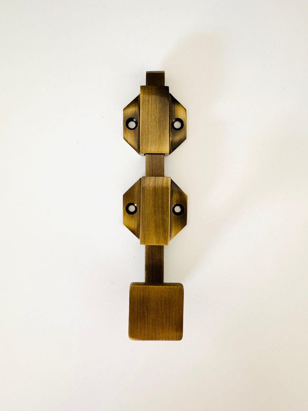 Modern Surface Bolt, HD, Solid Brass Antique Brass for French Door & Doors. - Etsy