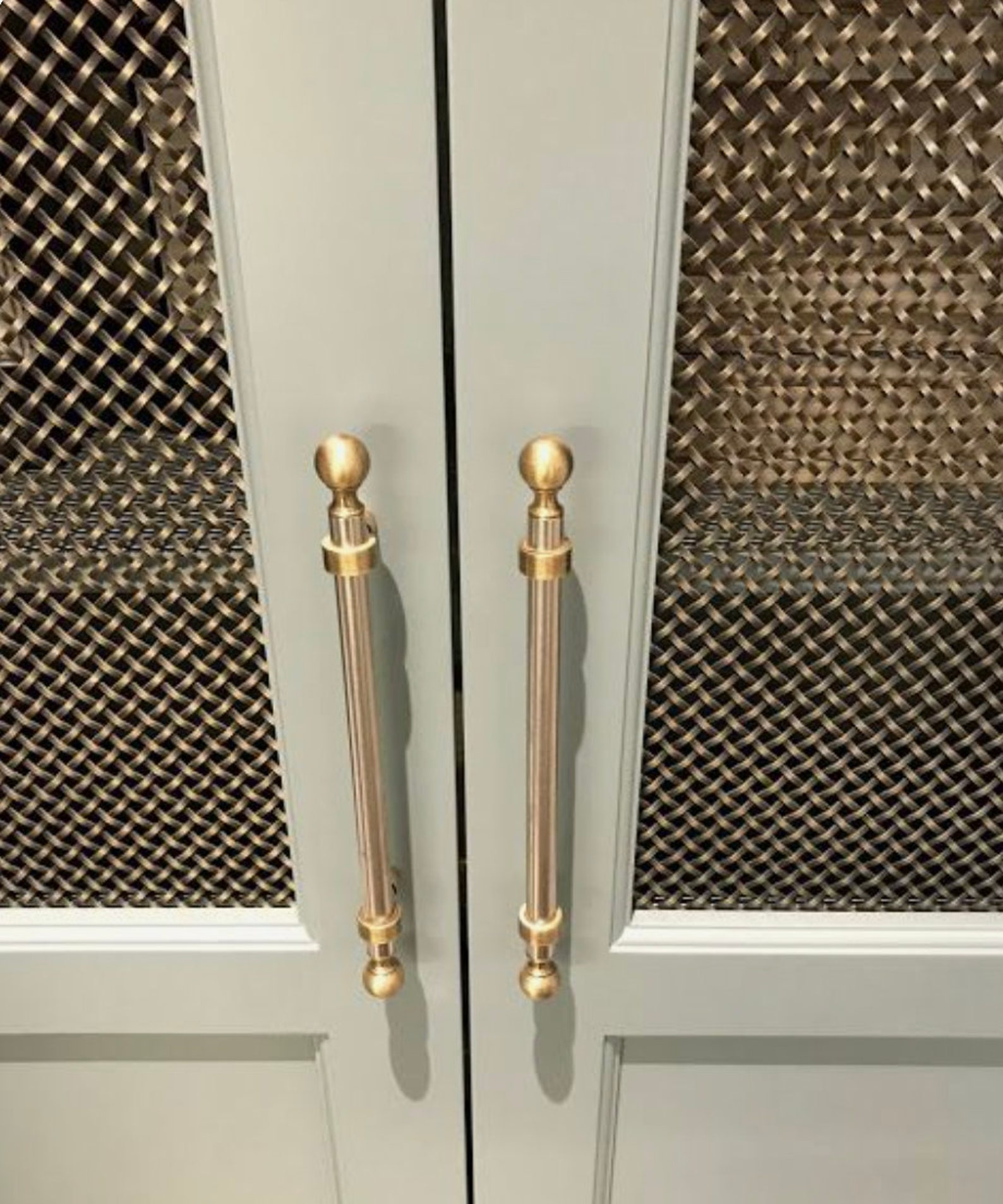 Wire Mesh Burnished Brass "k" Architectural Woven Furniture and ...