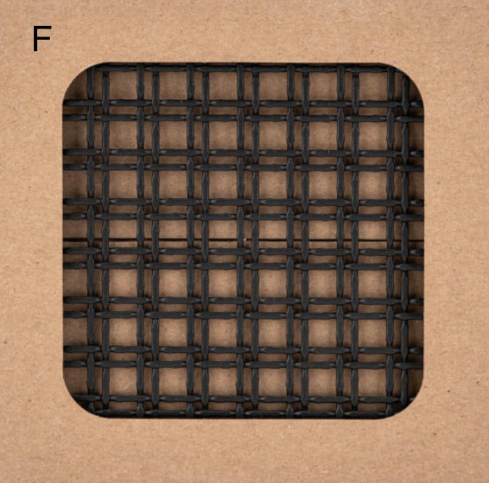 Wire Mesh Black Matte "f" Architectural Woven Furniture and Creative ...