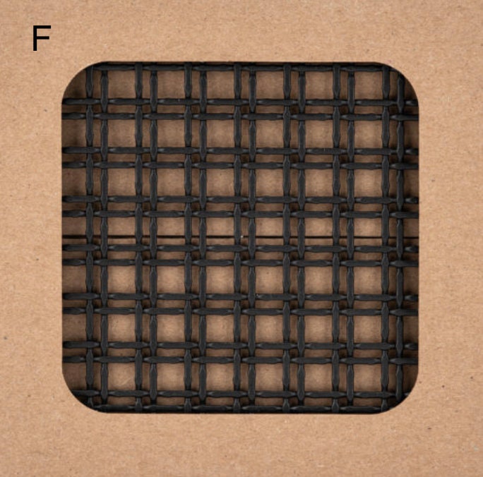 Wire Mesh Black Matte "f" Architectural Woven Furniture and Creative ...