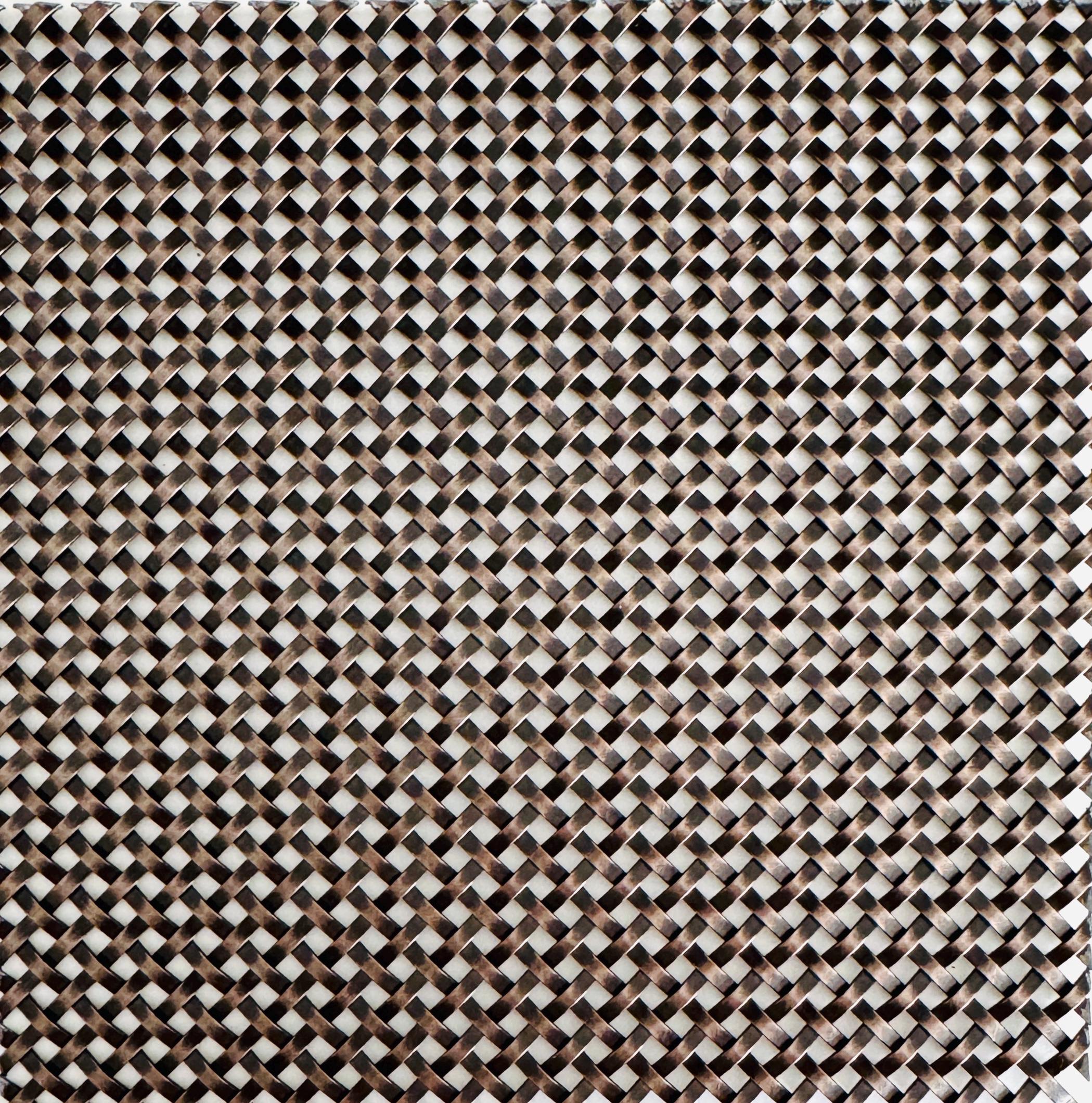 Wire Mesh Antique Bronze Finished Architectural Woven Furniture and ...