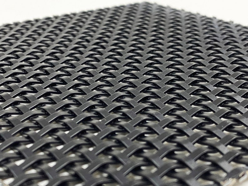 Wire Mesh Black Powder Coated Furniture and Creative Grille Mesh FBLK ...