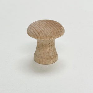 Wooden Natural Maple Ball Knob - Etsy