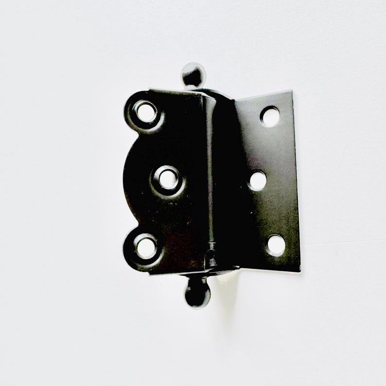 Oil Rubbed Bronze Finished Brass Half Surface Spring Door Hinge With ...