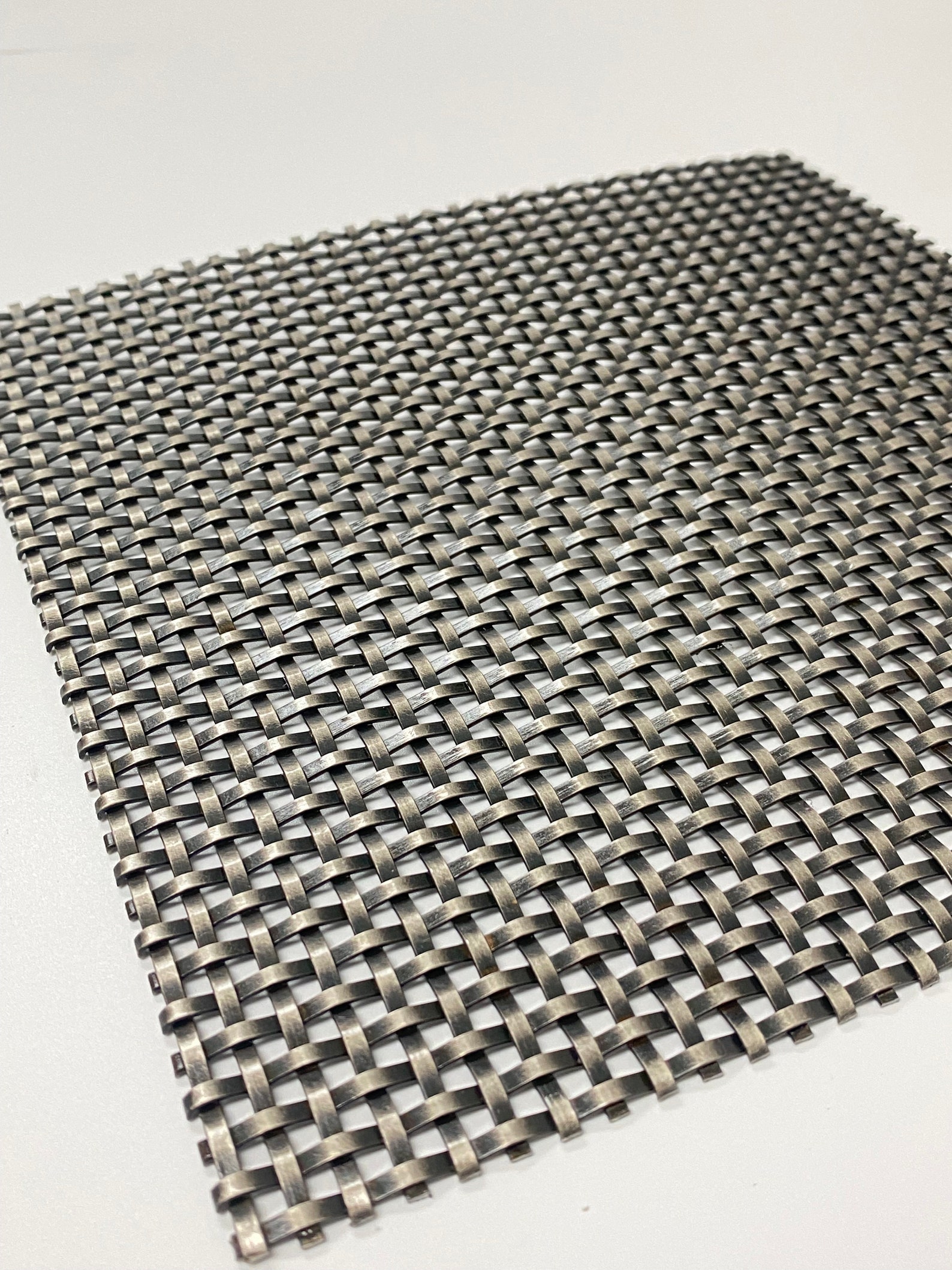 Wire Mesh Antique Nickel Plated Furniture and Creative Grille Mesh FAN ...