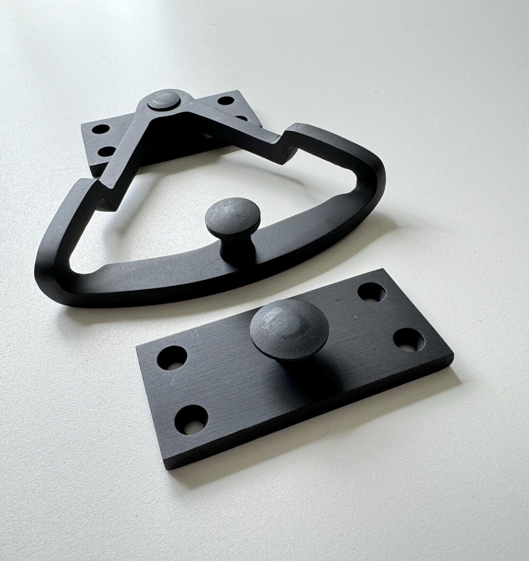 Dutch Door Quadrant Lock in Matte Black - Etsy Canada