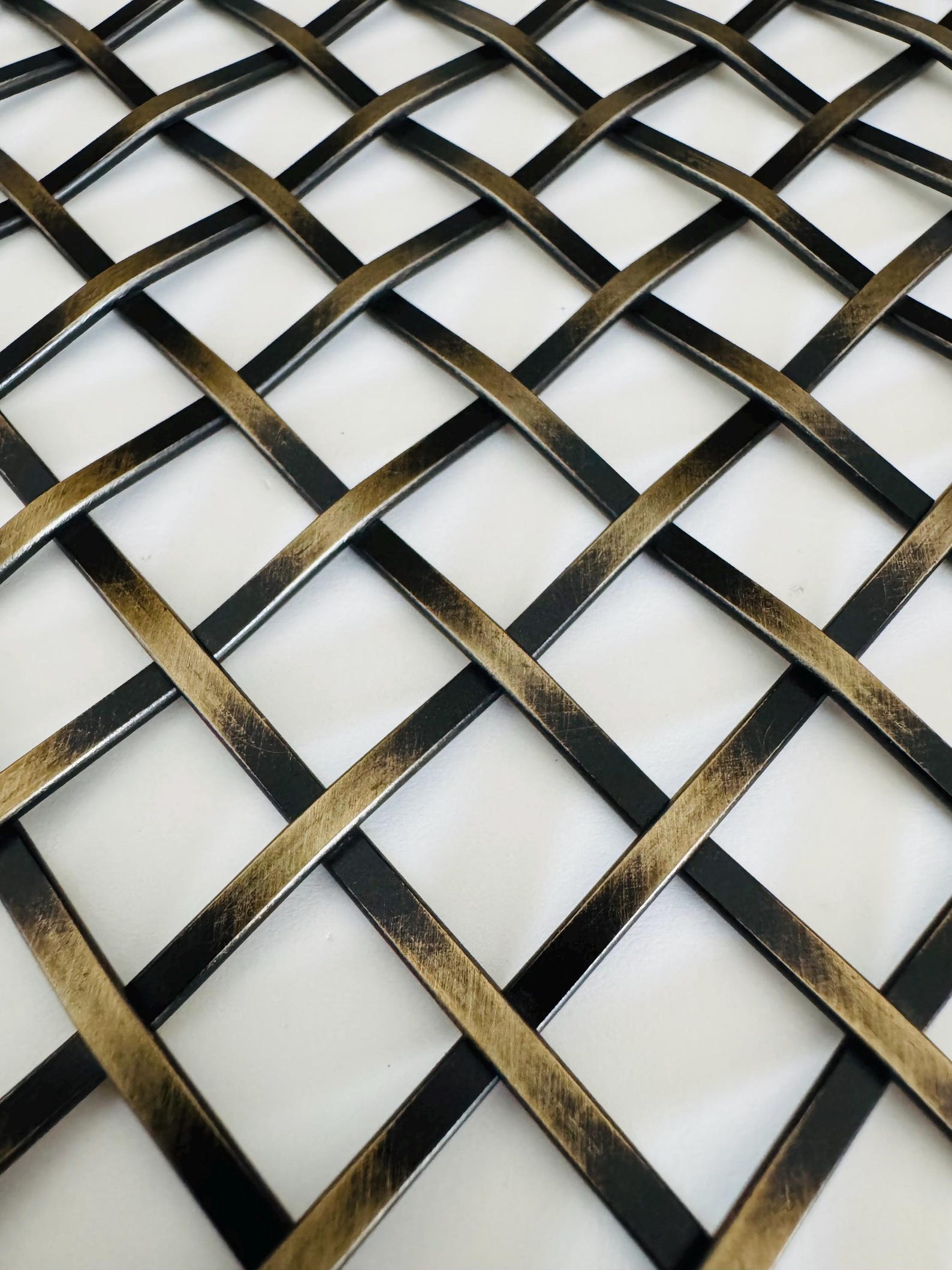 Wire Mesh Antique Brass Plated Furniture and Creative Grille Mesh RAB ...