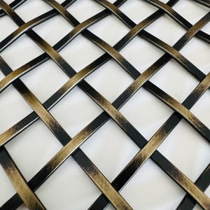 Wire Mesh Antique Brass Plated Furniture and Creative Grille Mesh RAB ...