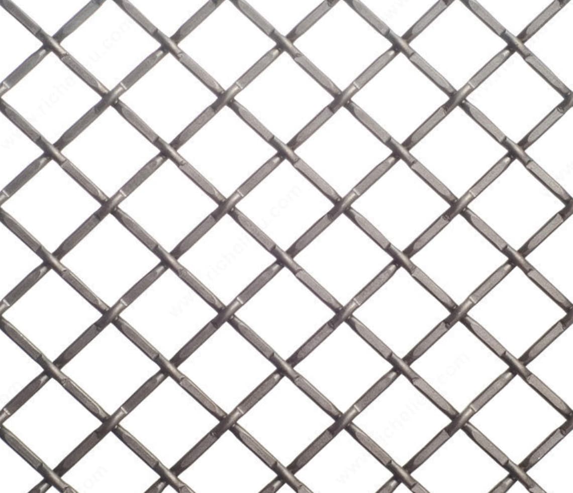 Wire Mesh Pewter "u" Architectural Woven Furniture and Creative Grille ...