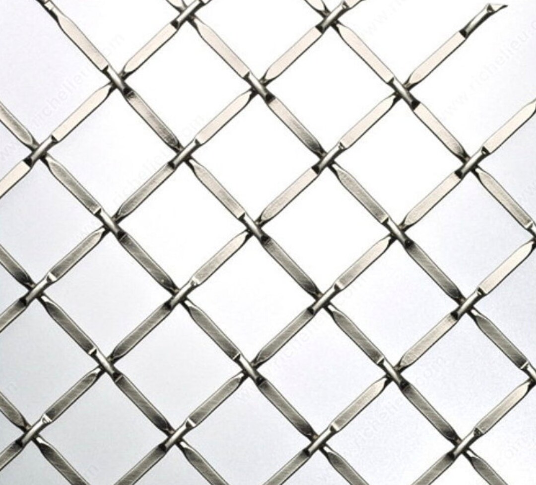 Wire Mesh Brushed Nickel "o" Architectural Woven Furniture and Creative ...