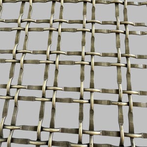 Wire Mesh Antique Brass Architectural Woven Furniture and Creative ...