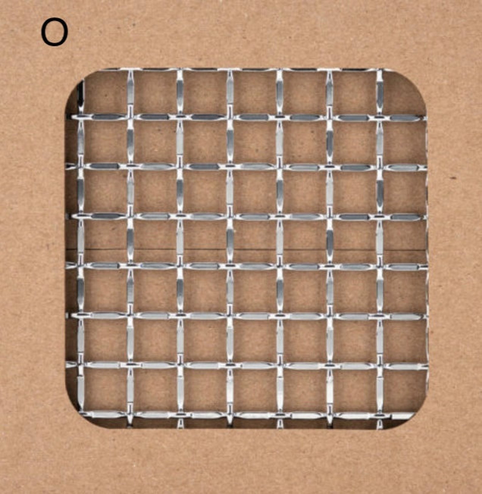 Wire Mesh Chrome "o" Architectural Woven Furniture and Creative Grille ...