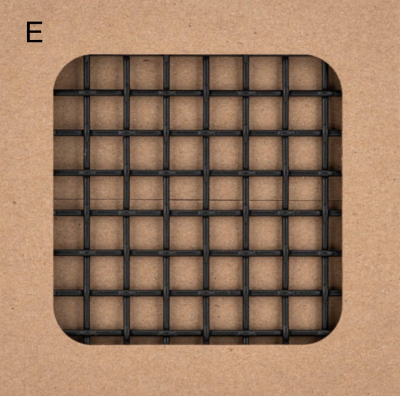 Wire Mesh Black Matte "e" Architectural Woven Furniture and Creative ...