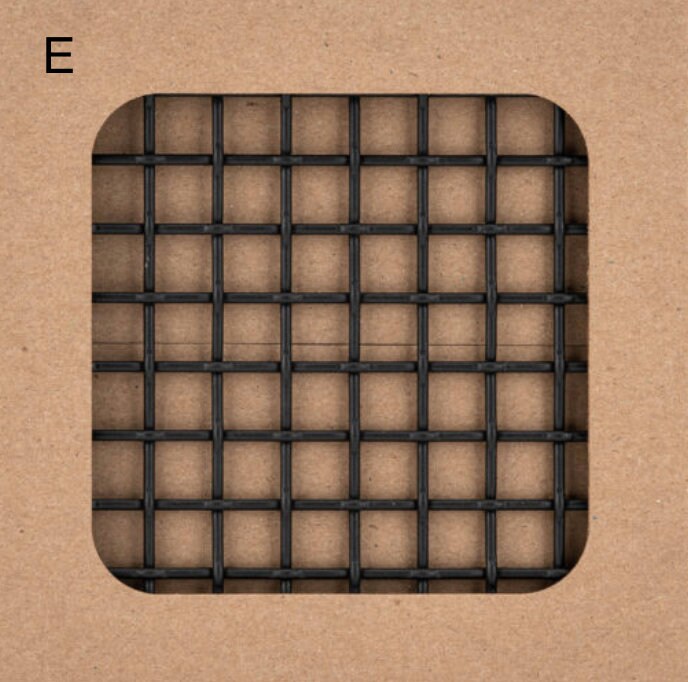 Wire Mesh Black Matte "e" Architectural Woven Furniture and Creative ...