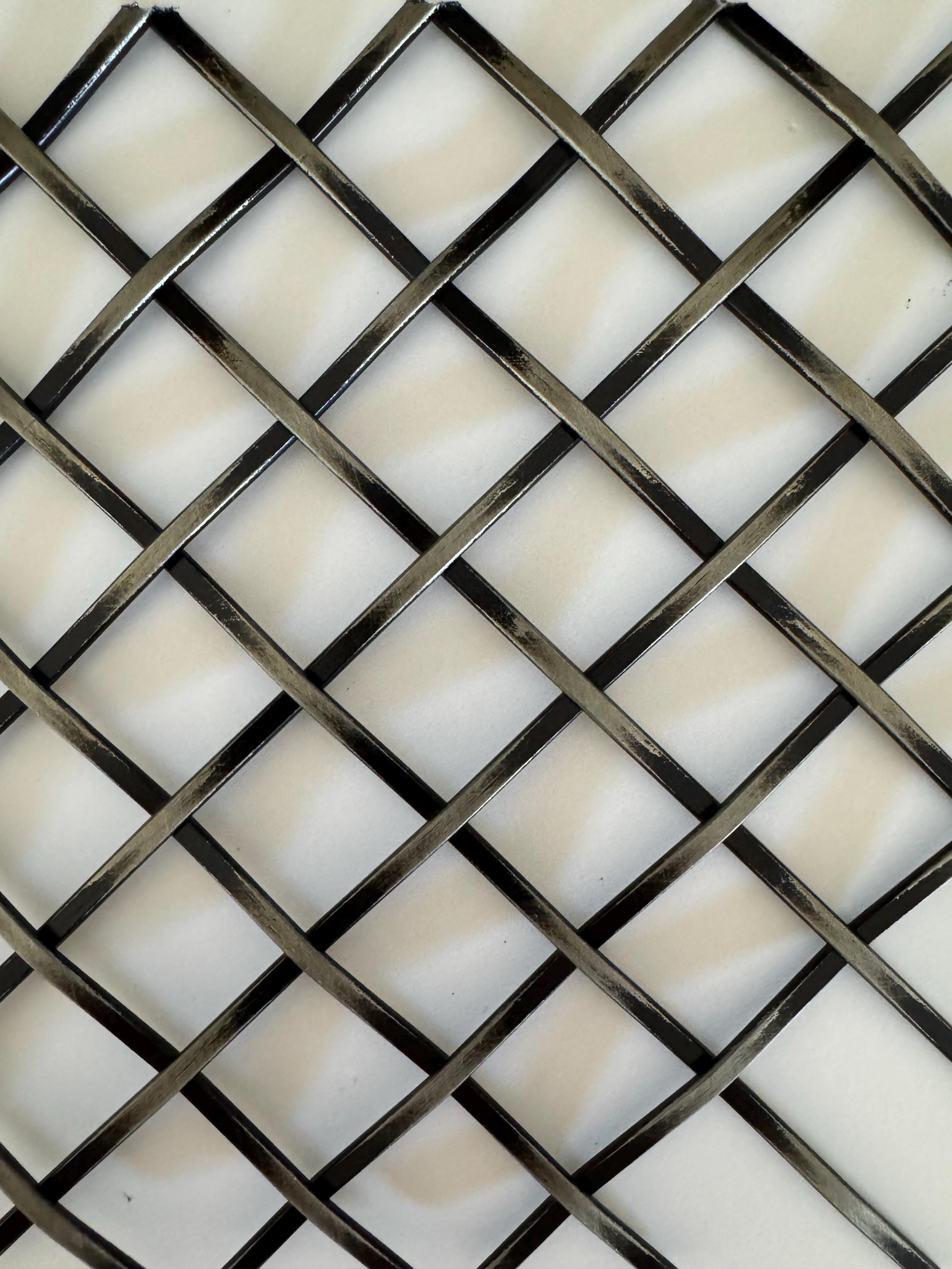 Wire Mesh Antique Nickel Plated Furniture and Creative Grille Mesh CAN ...