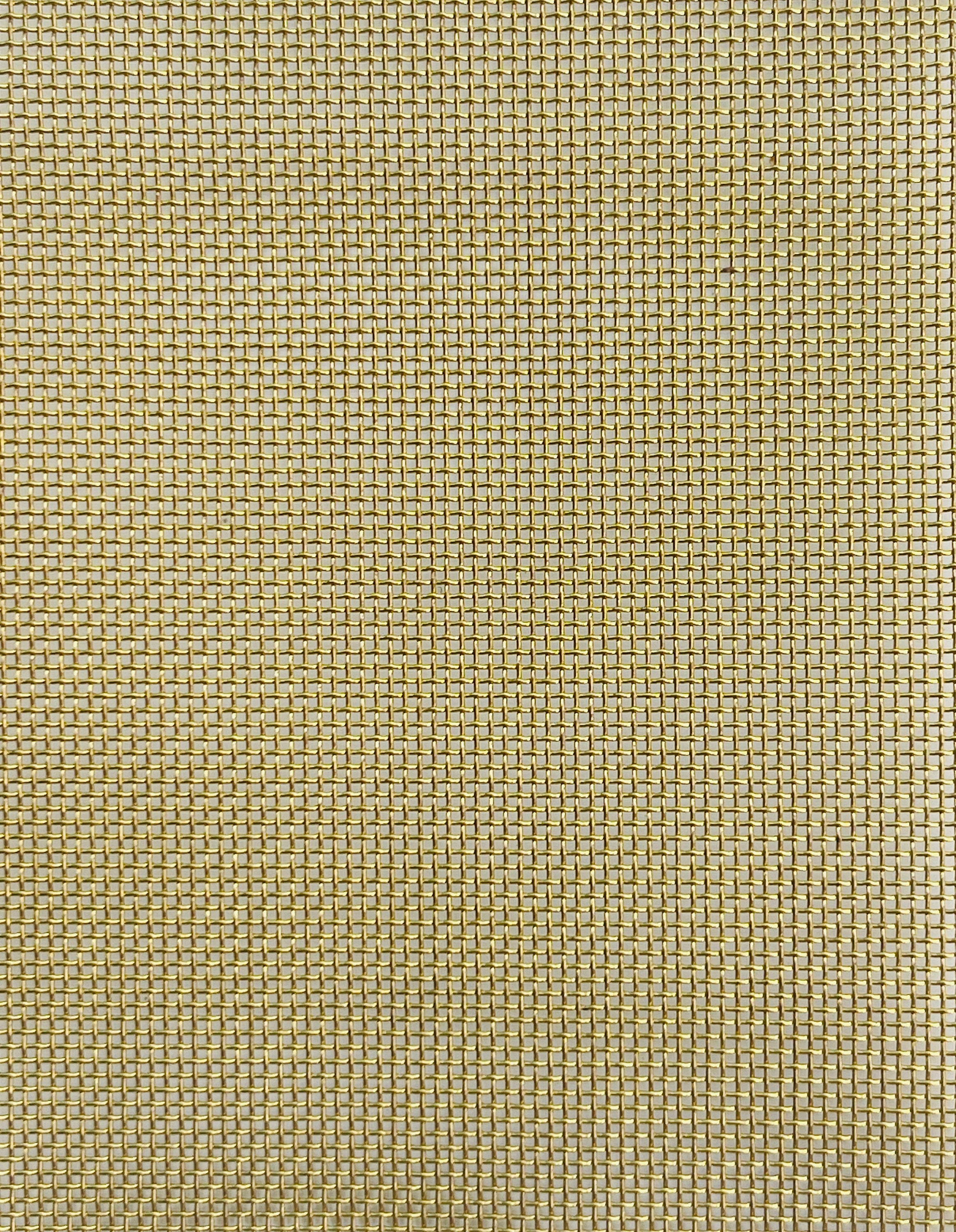 Brass Paper-making 36"x4' Mesh Furniture and Creative Grille Mesh - Etsy