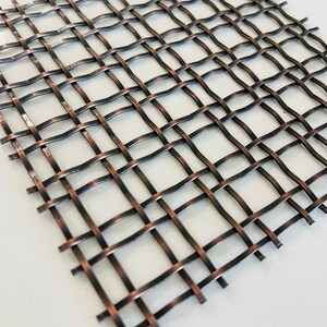 Wire Mesh Antique Bronze Plated Furniture and Creative Grille Mesh HABZ ...