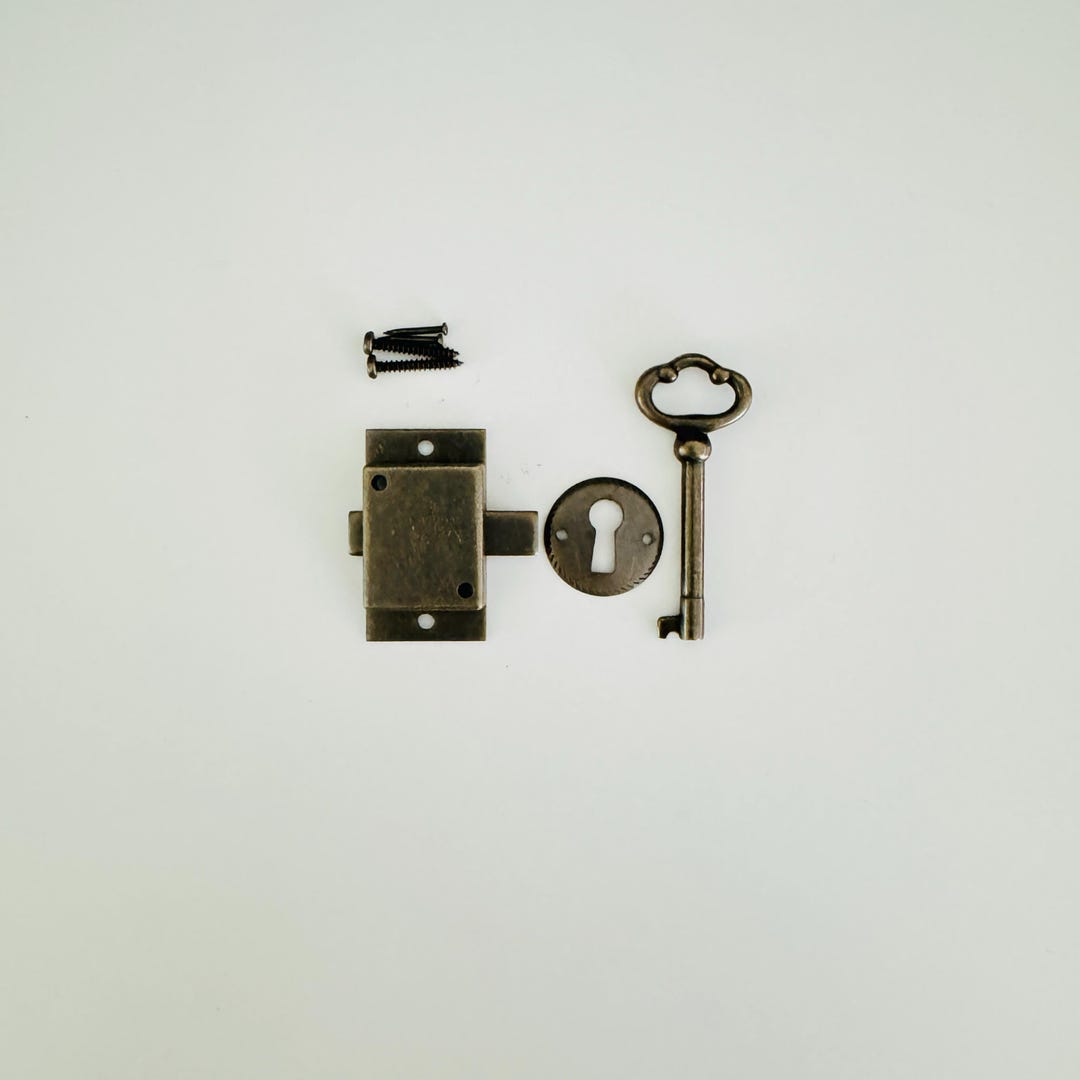 Non-mortise (surface) Lock for Wardrobes and Cabinets – Small - Etsy