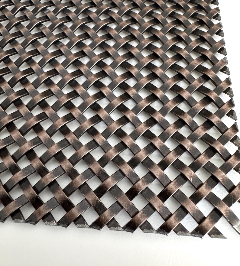 Wire Mesh Antique Bronze Finished Architectural Woven Furniture and ...