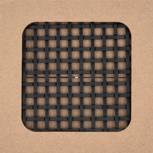 Wire Mesh Black Matte "d" Architectural Woven Furniture and Creative ...