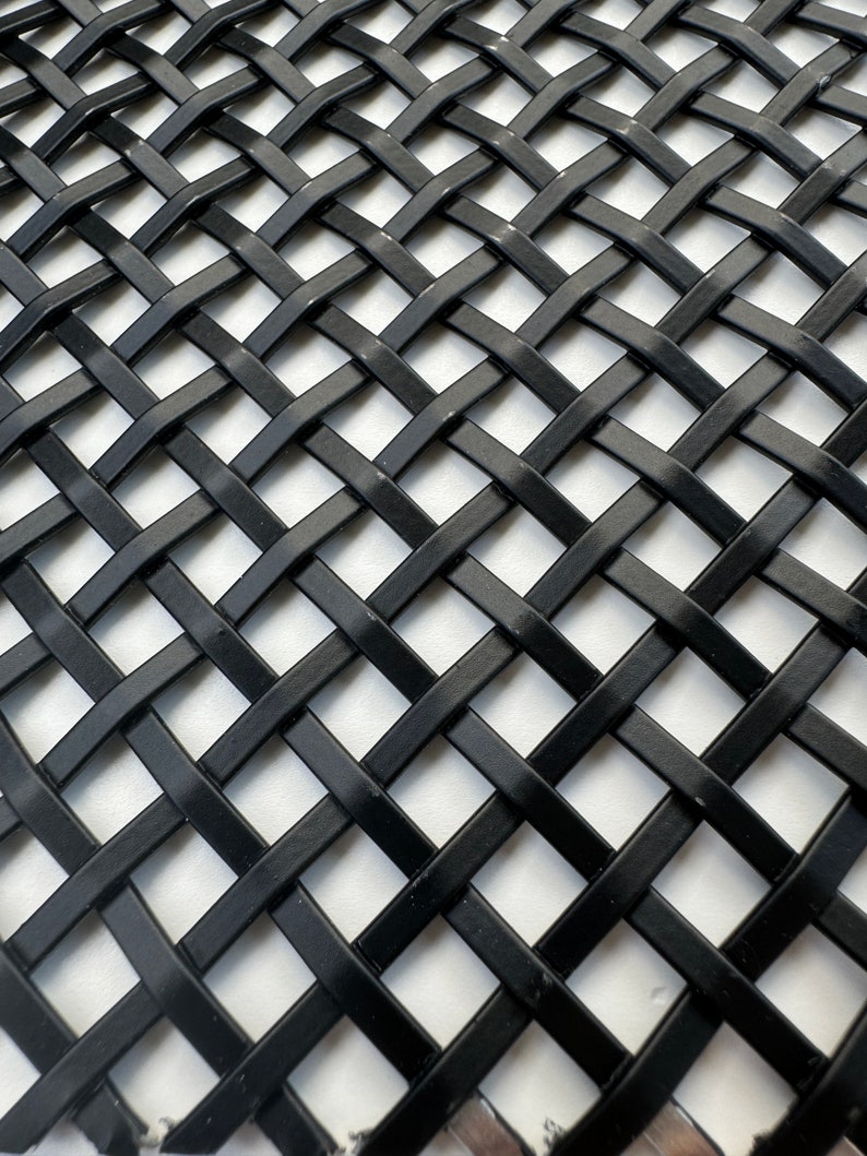 Wire Mesh Coated Black Furniture and Creative Grille Mesh TBLK - Etsy