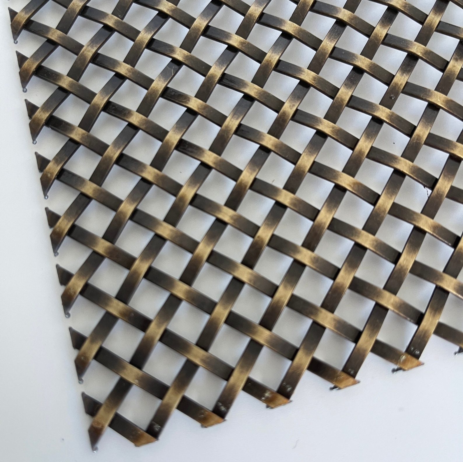 Wire Mesh Antique Brass Furniture and Creative Grille Mesh TAB - Etsy