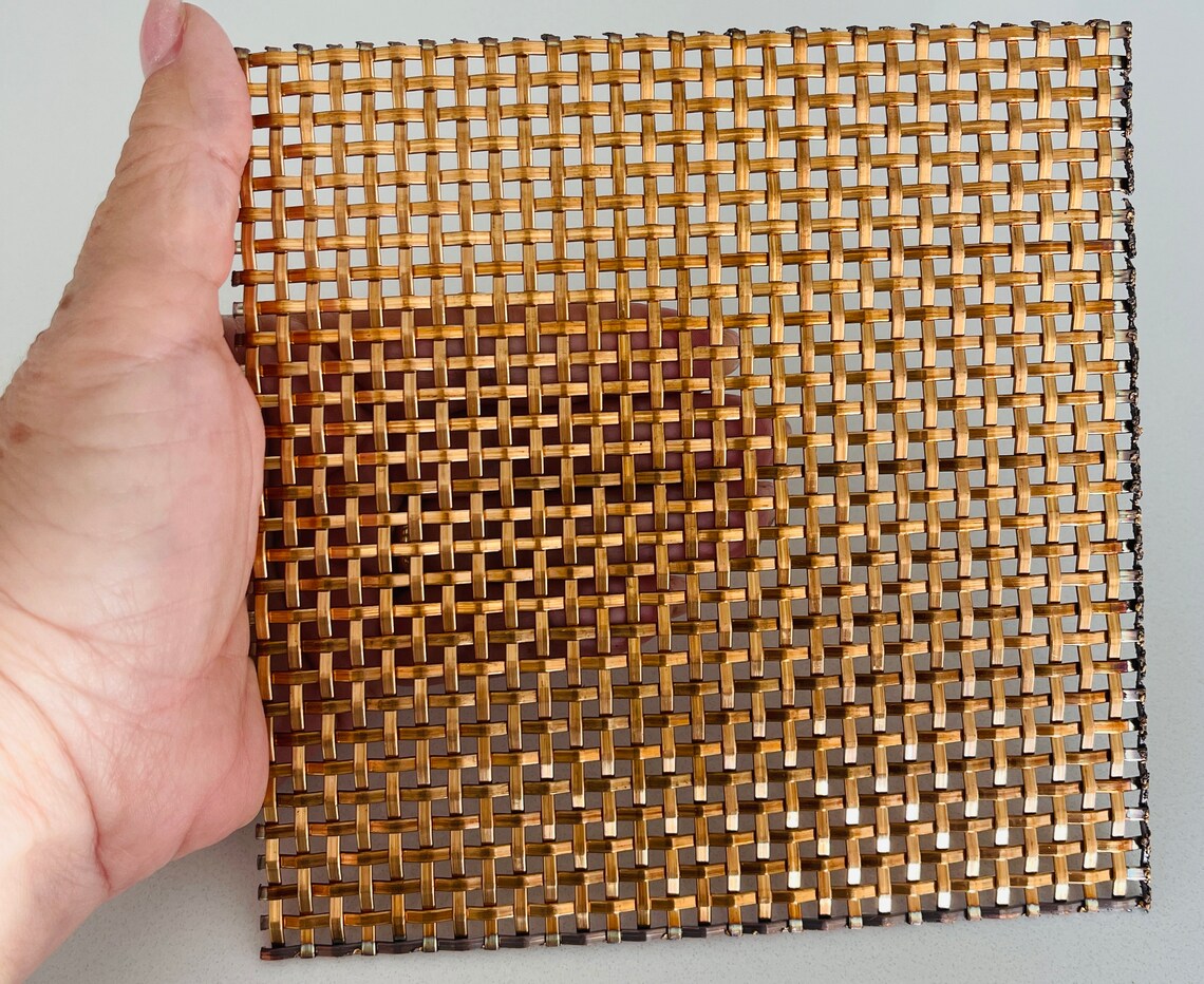 Wire Mesh Pure Bronze Furniture and Creative Grille Mesh FBZ - Etsy
